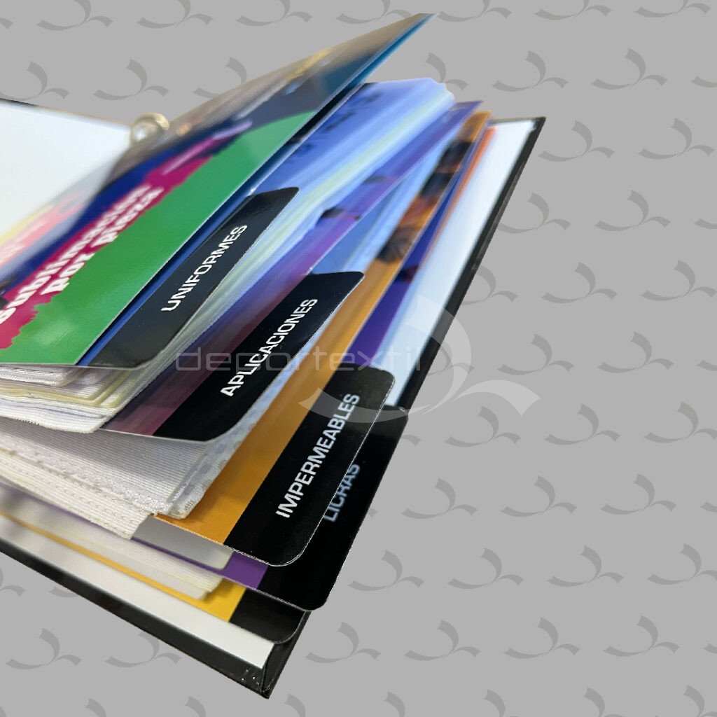 Muestrarios de Telas Sublimables - Deportextil
